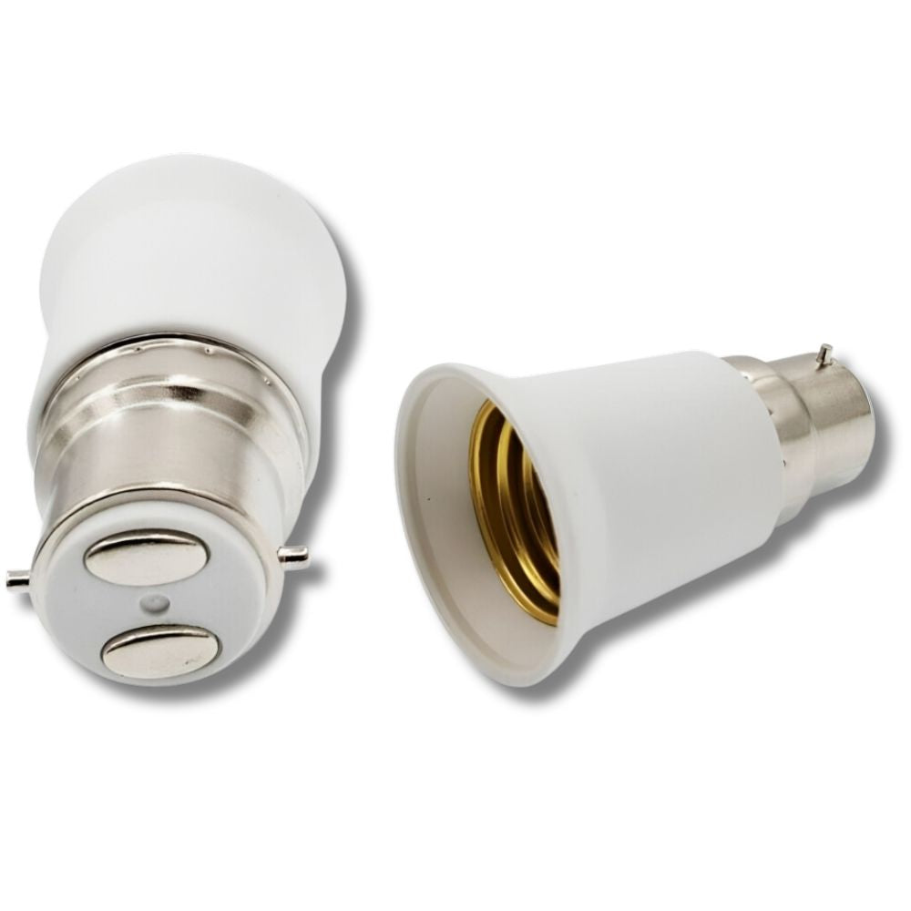 Bluey Bulb Camera Batten Adapter – B22 to E27 Light Socket Converter